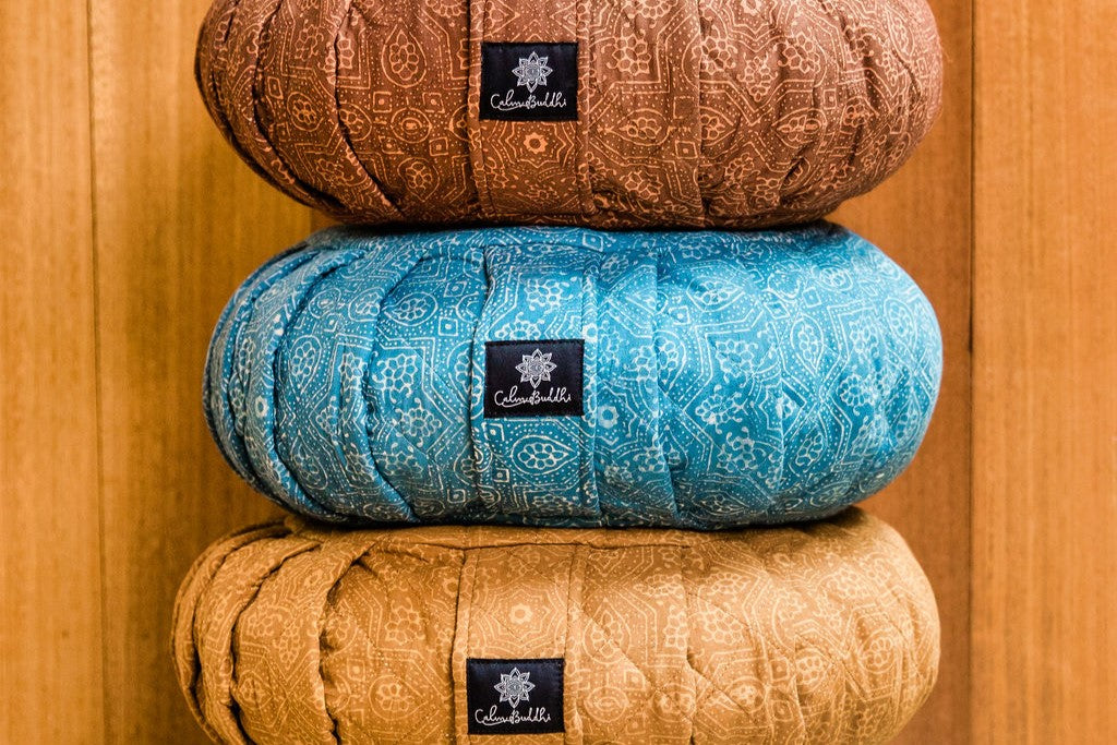 Rustic Meditation Cushions – Calm Buddhi
