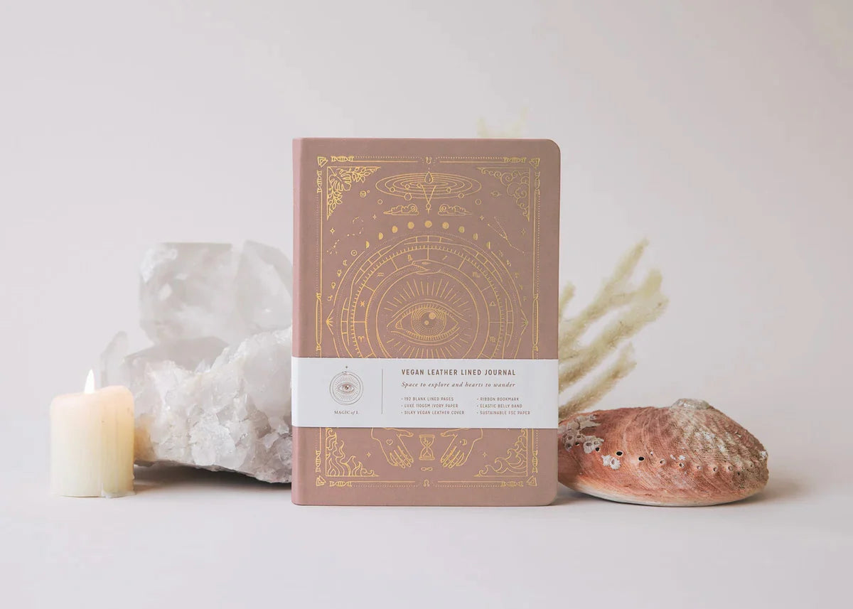 Magic of I Vegan Leather Journal - Lined – Calm Buddhi